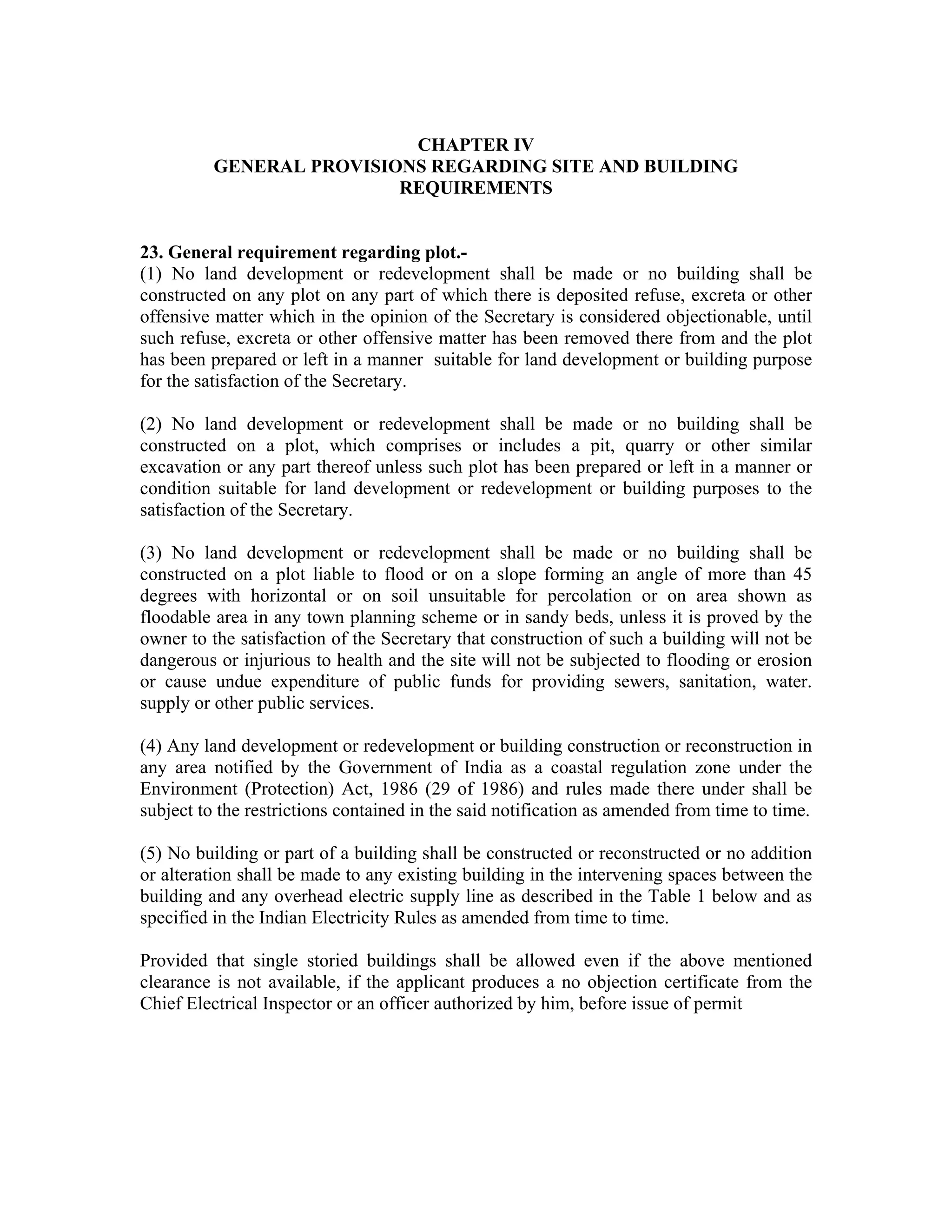 Kmbr rule Kerala Municipality Building Rules KMBR | PDF