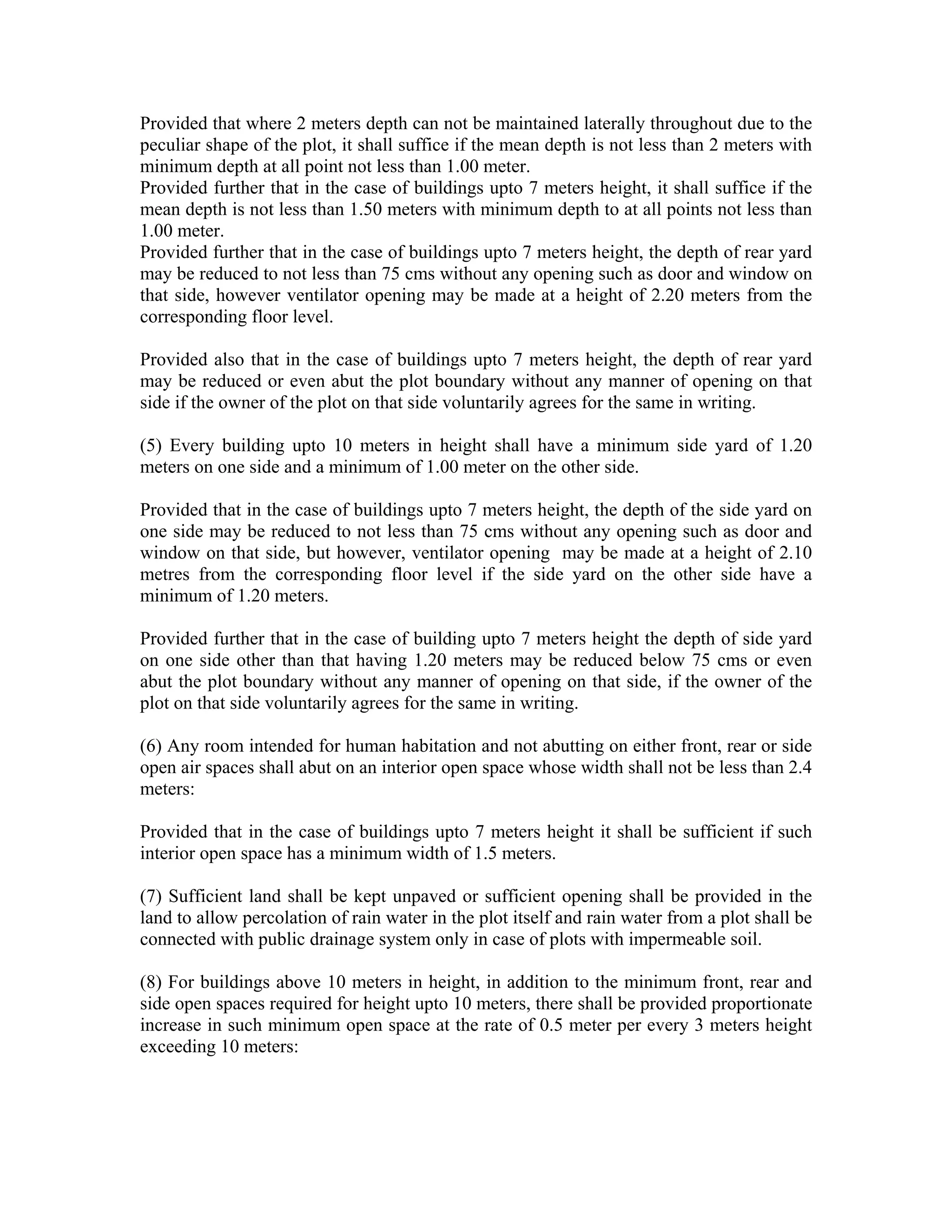 Kmbr rule Kerala Municipality Building Rules KMBR | PDF