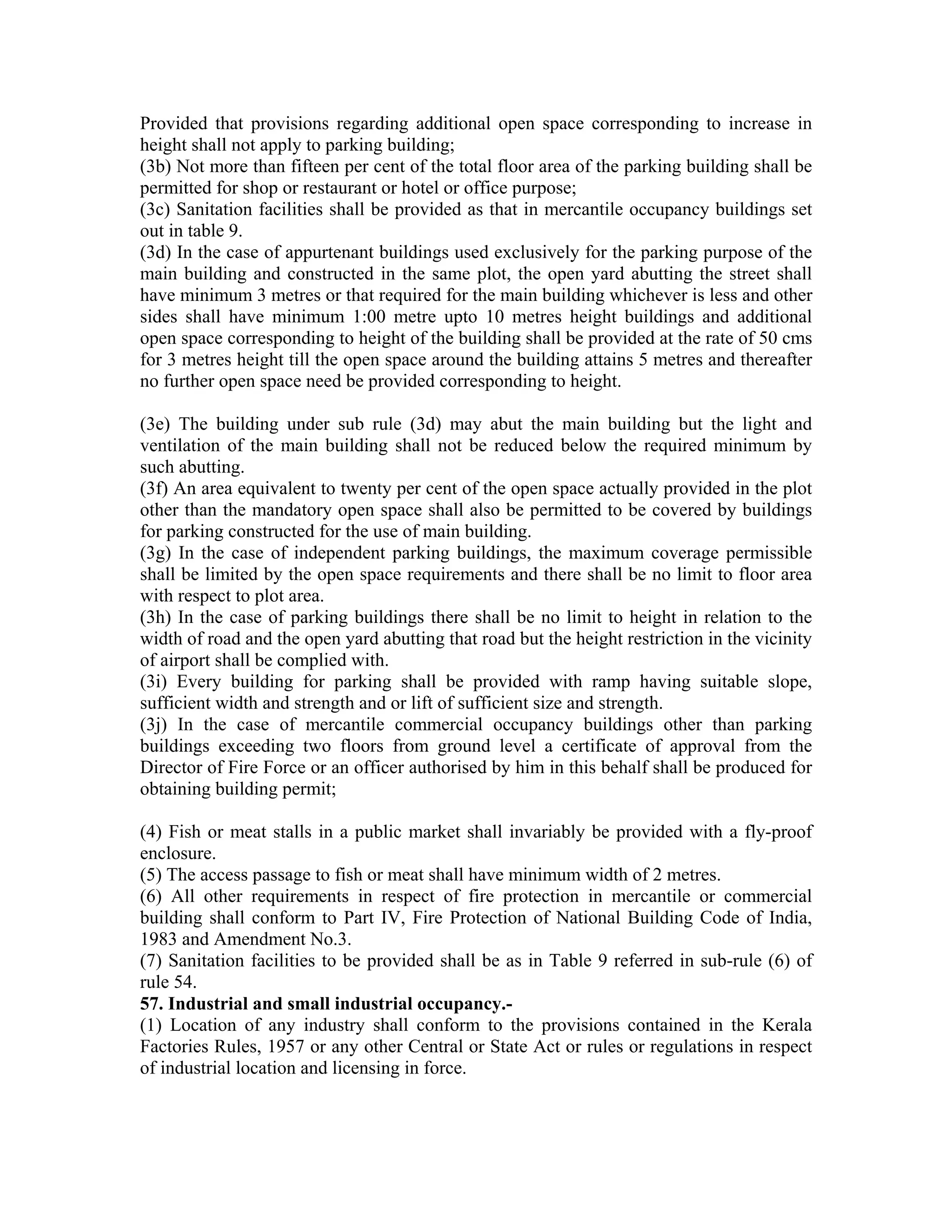 Kmbr rule Kerala Municipality Building Rules KMBR | PDF