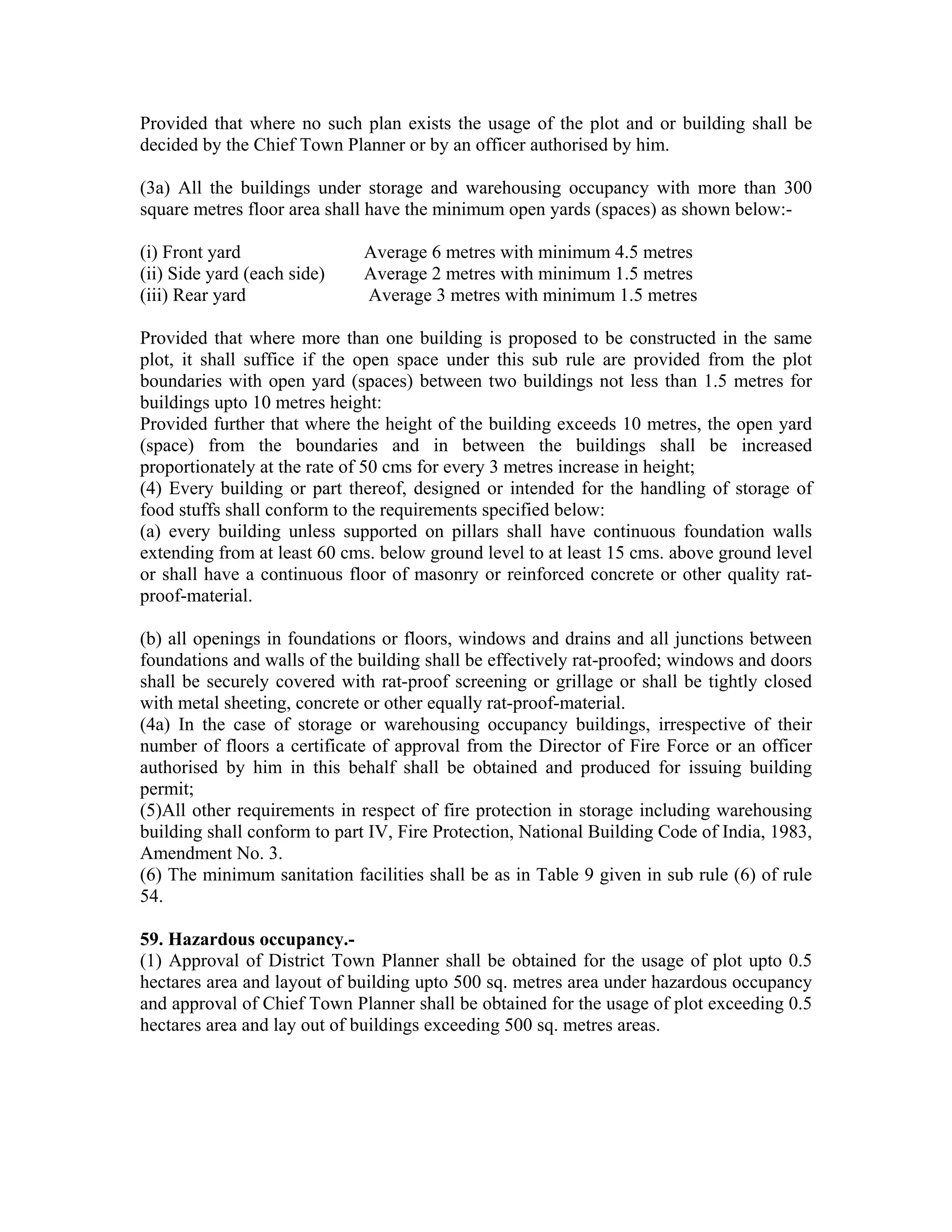 Kmbr rule Kerala Municipality Building Rules KMBR | PDF