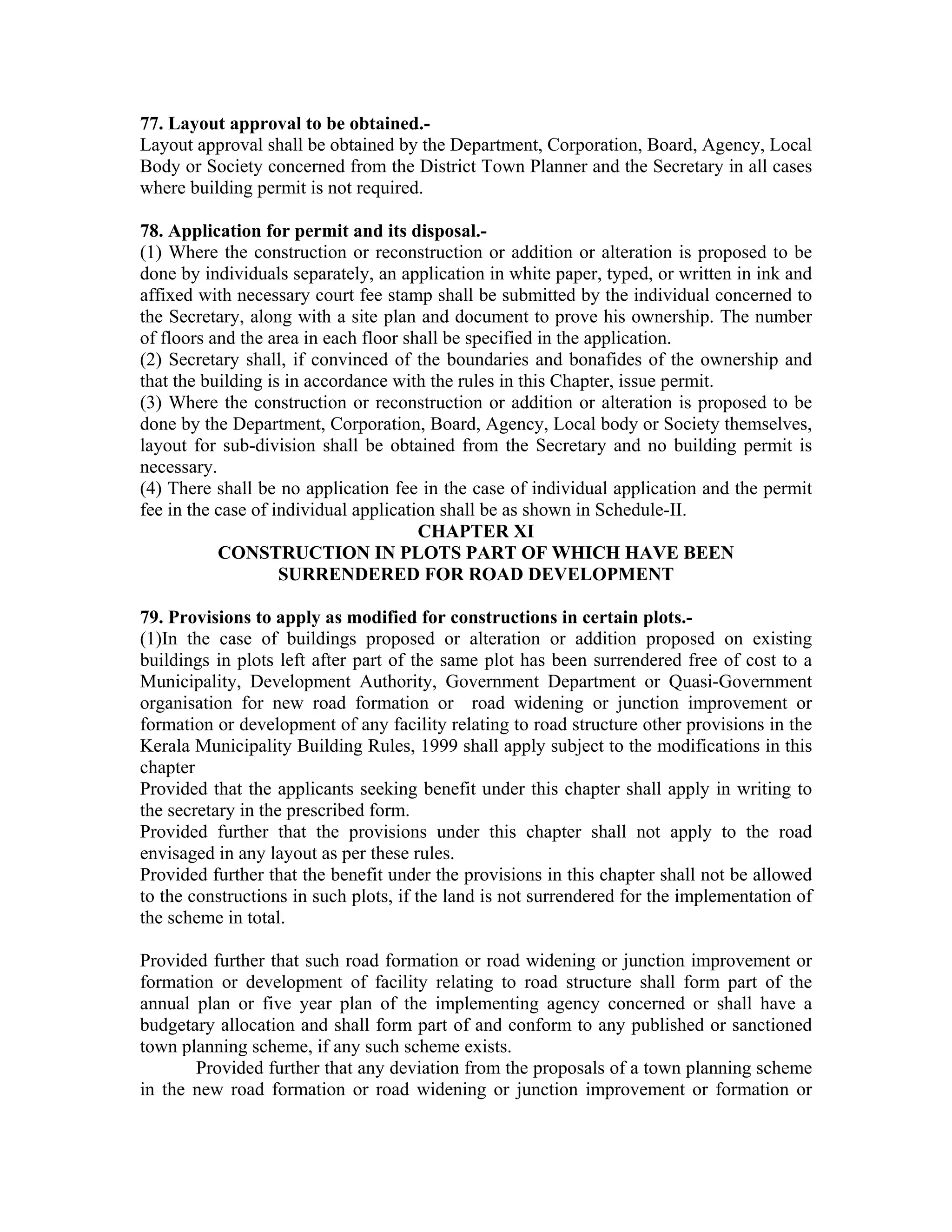 Kmbr rule Kerala Municipality Building Rules KMBR | PDF