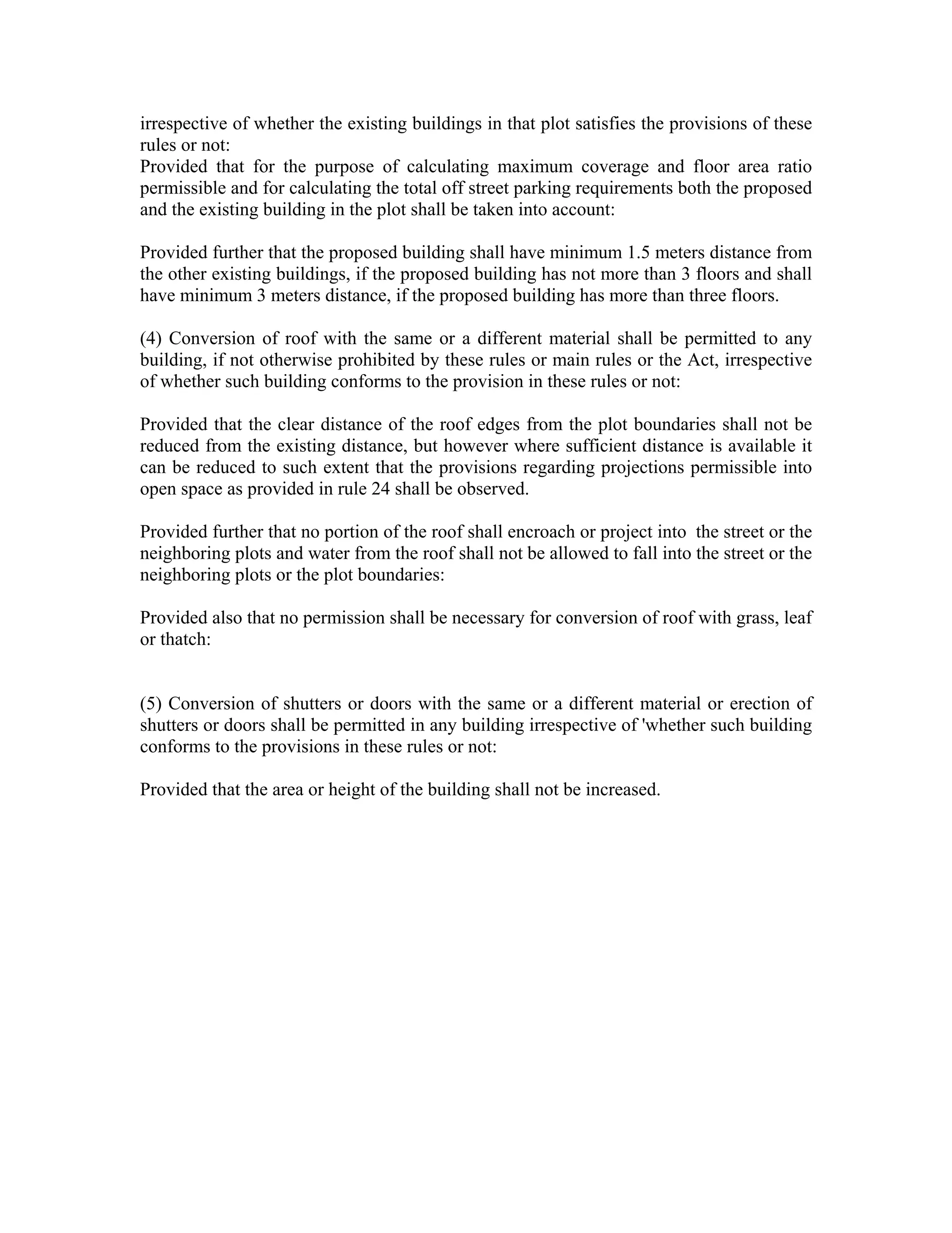 Kmbr rule Kerala Municipality Building Rules KMBR | PDF