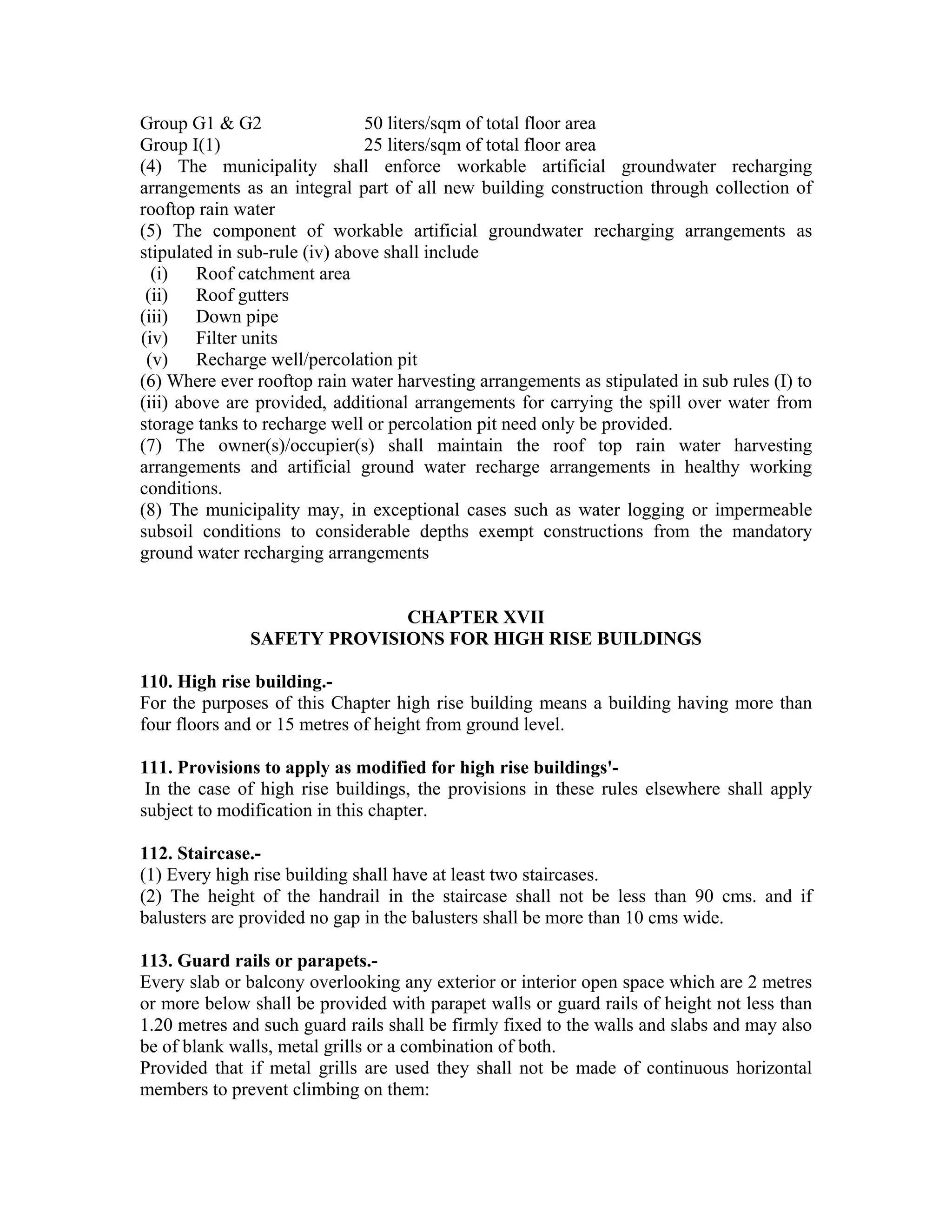 Kmbr rule Kerala Municipality Building Rules KMBR | PDF