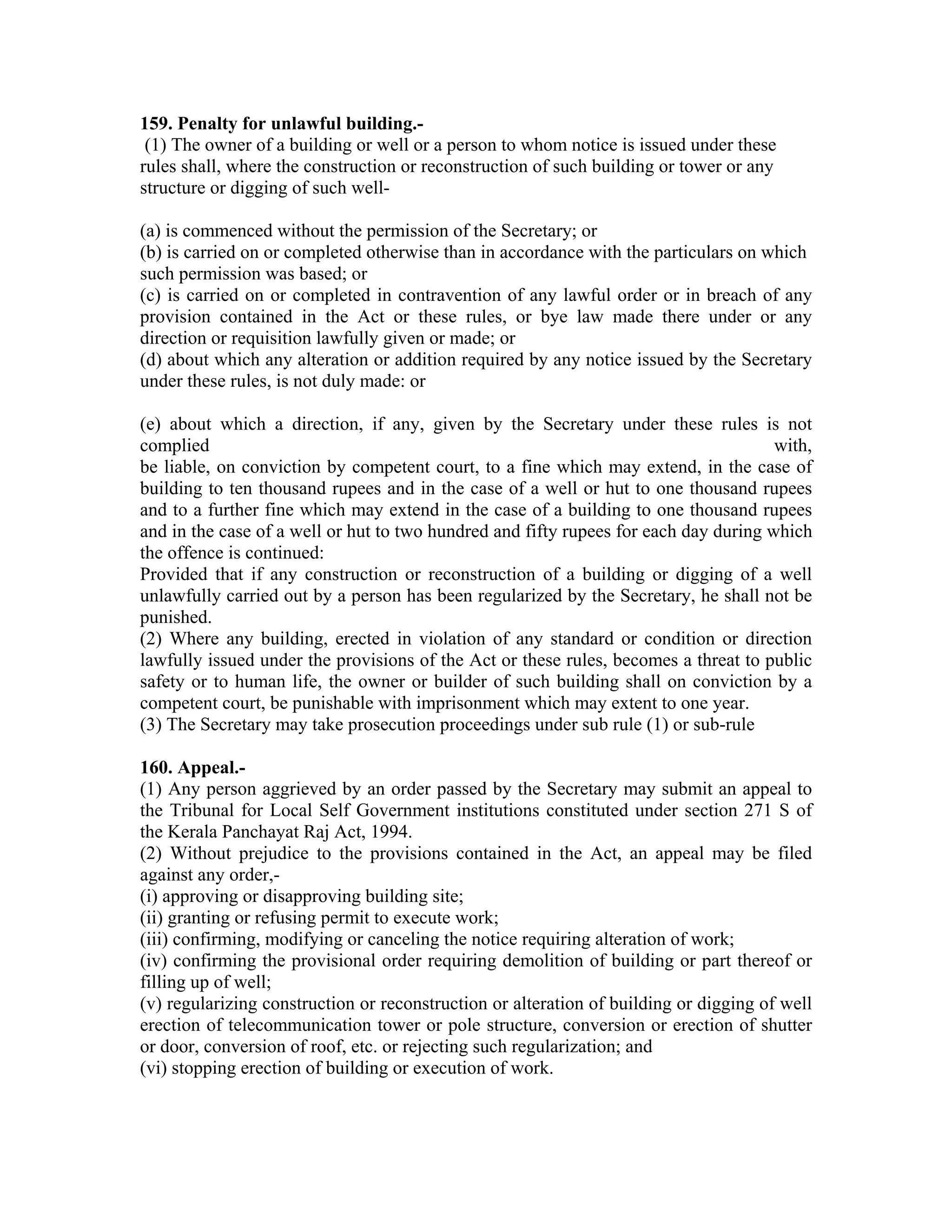 Kmbr rule Kerala Municipality Building Rules KMBR | PDF