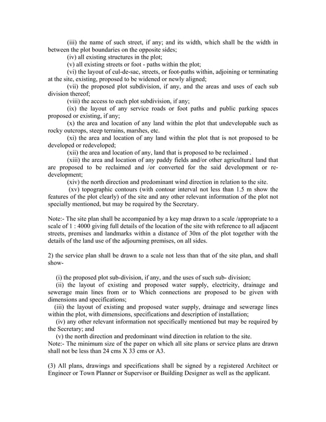 Kmbr rule Kerala Municipality Building Rules KMBR | PDF