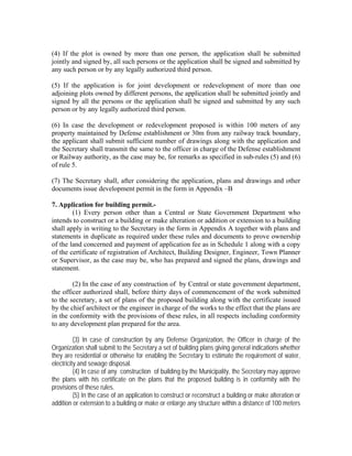 Kmbr rule Kerala Municipality Building Rules KMBR | PDF