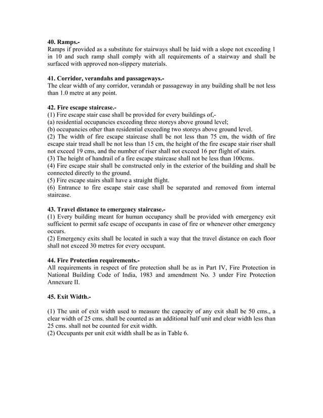 Kmbr rule Kerala Municipality Building Rules KMBR | PDF