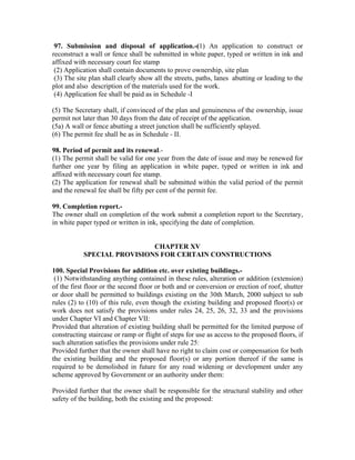 Kmbr rule Kerala Municipality Building Rules KMBR | PDF