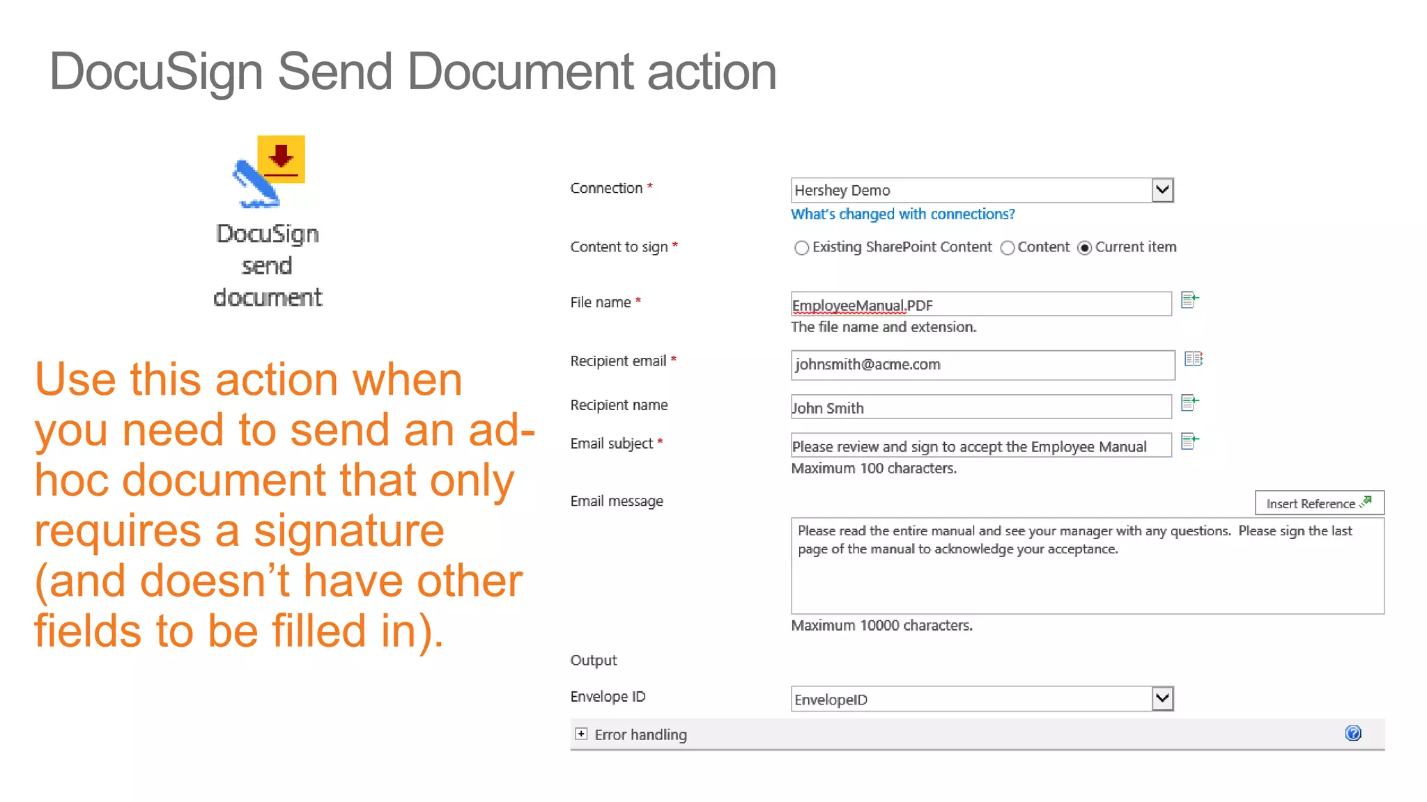 Using SharePoint, Nintex & DocuSign for Employee Onboarding and Open Enrollment Workflow ...
