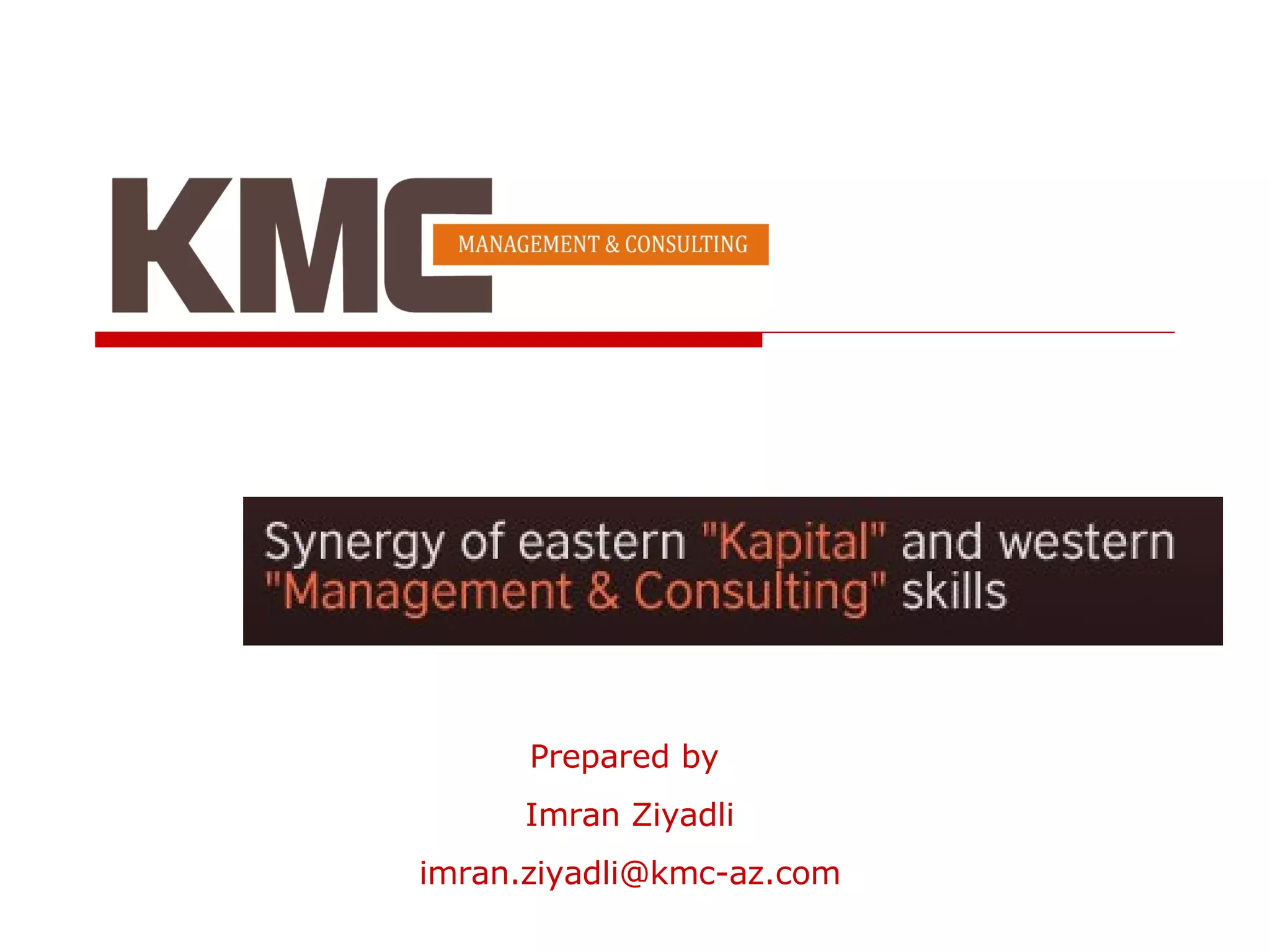 KMC presentation | PPT