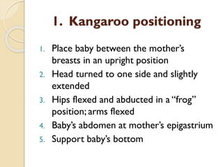 Kangaroo mother care | PDF
