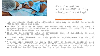 kmc.pptx | Pregnancy | Reproductive Health