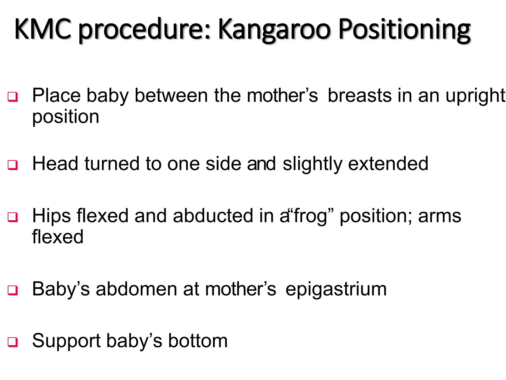 Kangaroo Mother Care (KMC) IN NEONATES .pptx
