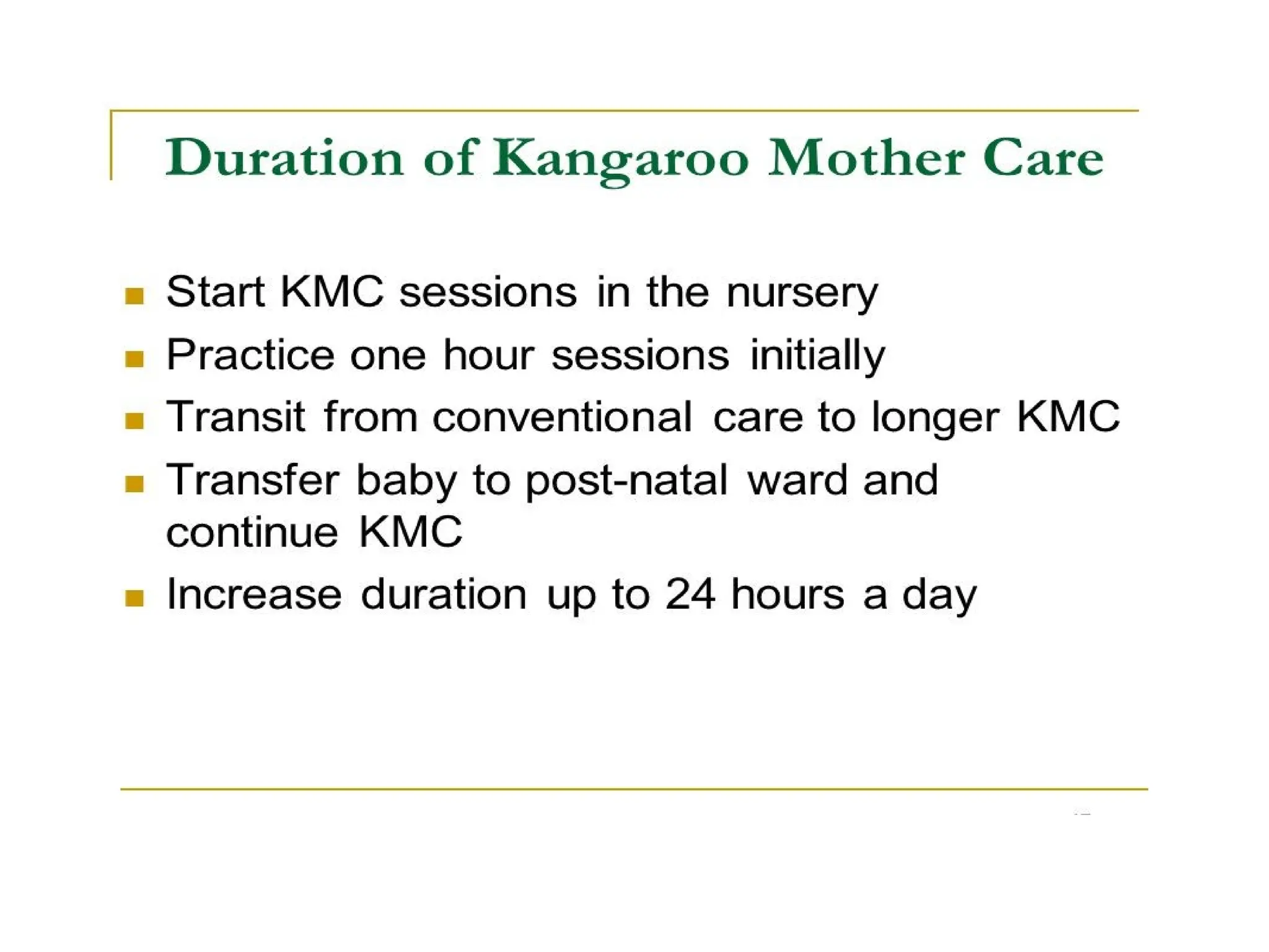 Kangarooo mother care pptKangarooo mother care ppt | PPT