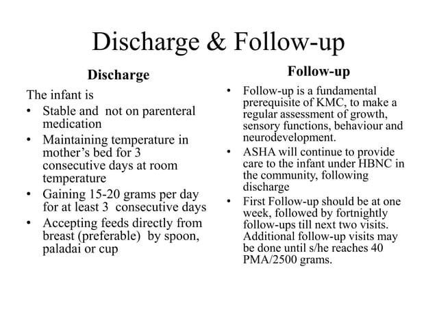 KMC-PPT for any preterm babies and proper care | PPT