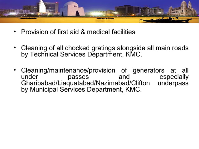 Kmc rain emergency plan 2014 final | PPT