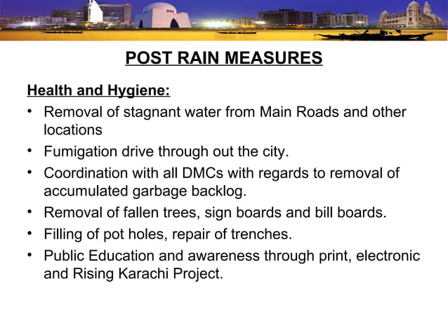 Kmc rain emergency plan 2014 final | PPT