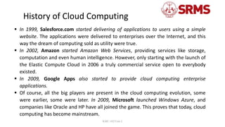 Cloud computing and its nature and benefits | PPT