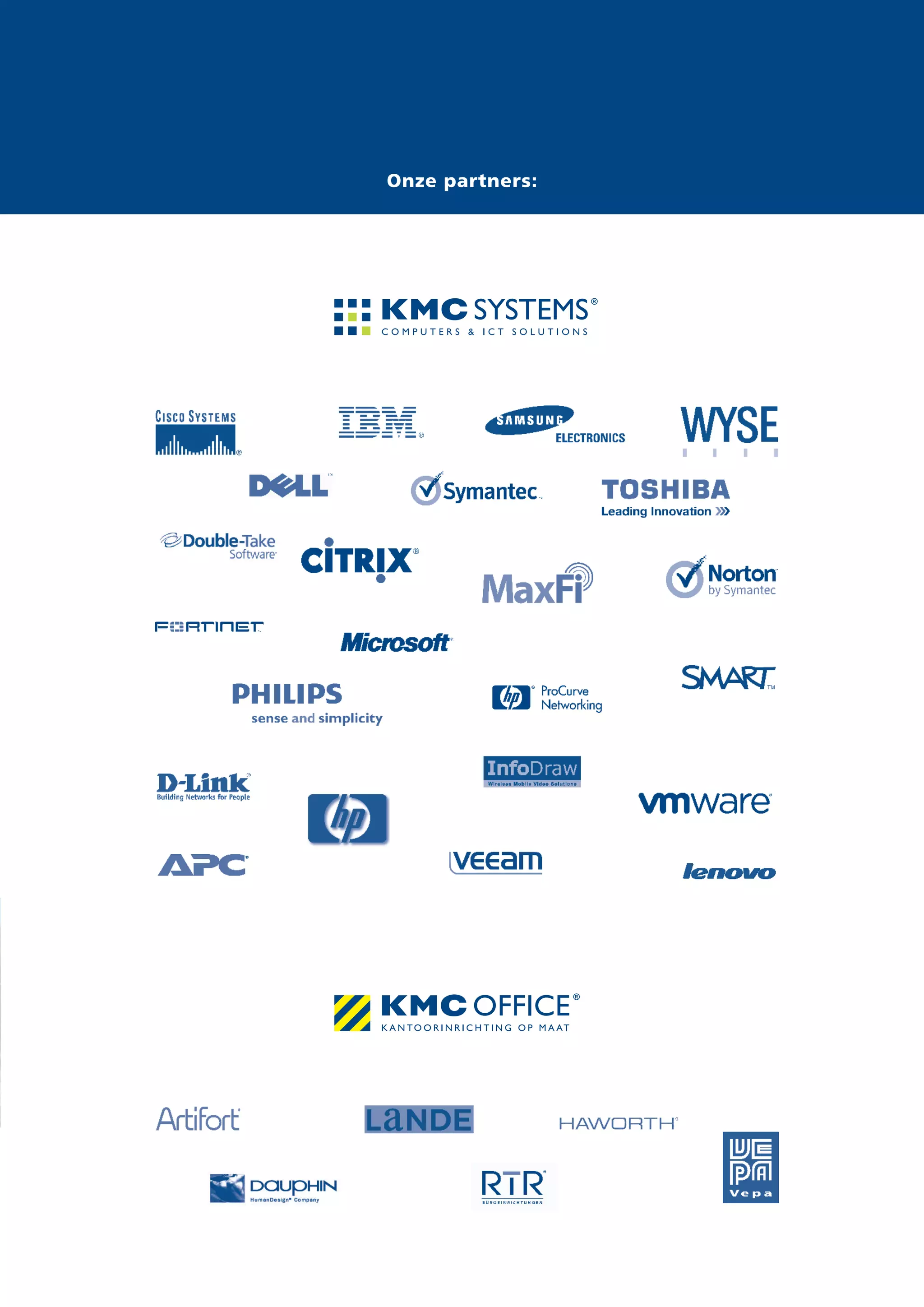 KMC Systems bedrijfsfolder | PDF