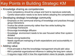 Strategic Knowledge Management | PPTX