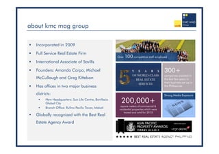 KMC MAG Group Primer for Japan Desk | PDF