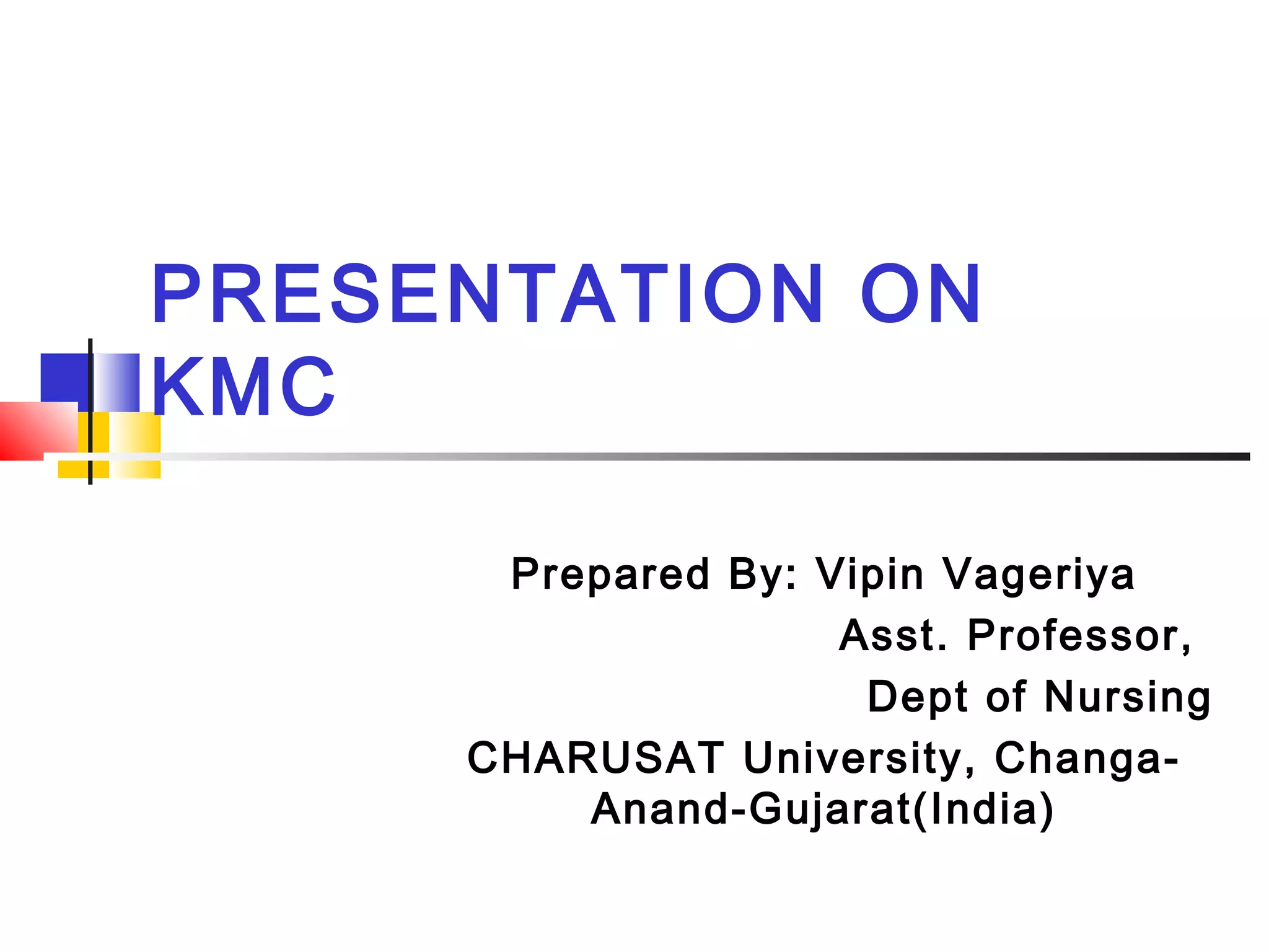 KMC PPT | PPT