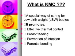 KMC PPT | PPT