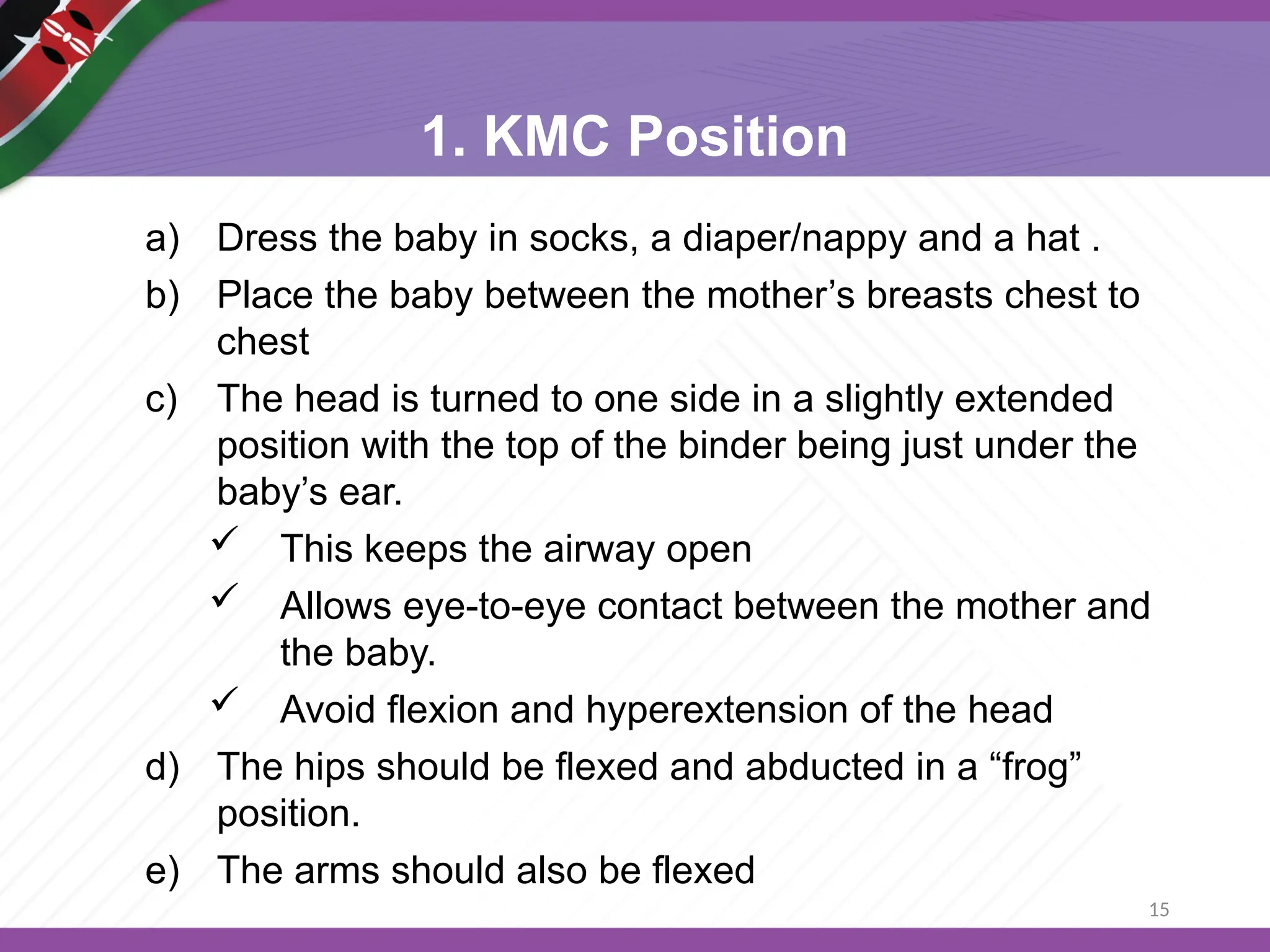 KANGAROO MOTHER CARE Presentation summary | PPTX