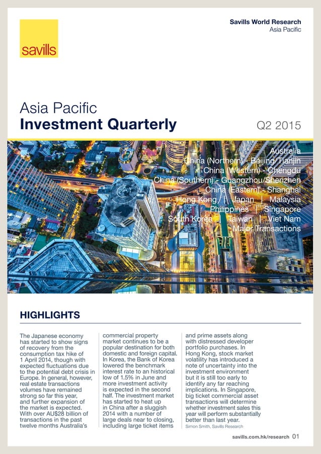 Asia Pacific Investment Quarterly | PDF