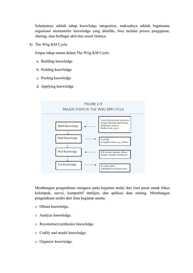 Knowledge management cycle | DOC