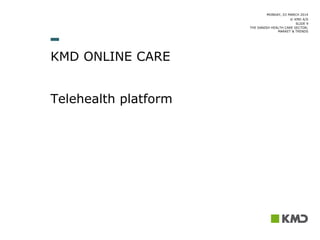 KMD and Telehealth in Denmark | PDF