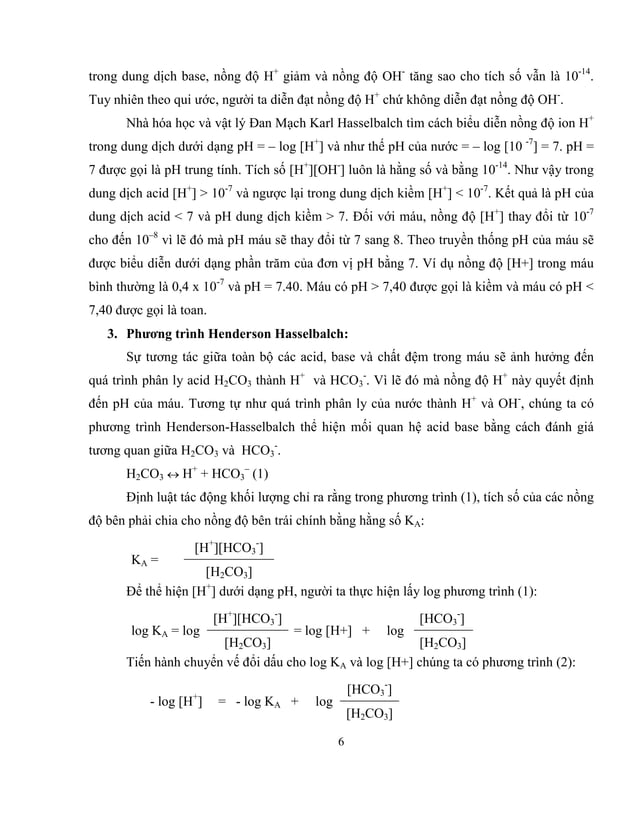 KHÍ MÁU ĐỘNG MẠCH | PDF