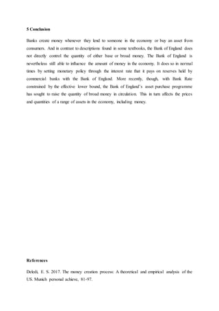 traditional vs modern money creation | DOCX