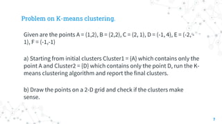 K-means Clustering || Data Mining | PPTX