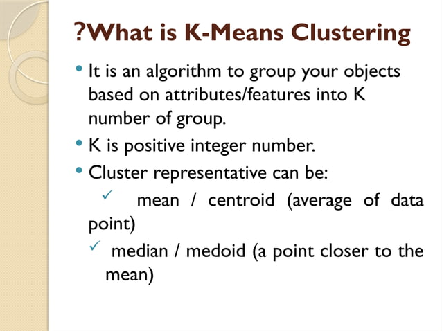 K-means machine learning clustering .pptx