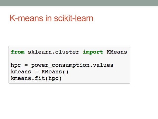 K-means Clustering with Scikit-Learn | PPTX