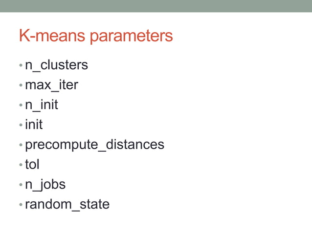 K Means Clustering With Scikit Learn Ppt