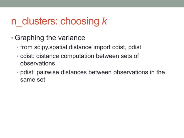 K Means Clustering With Scikit Learn Ppt