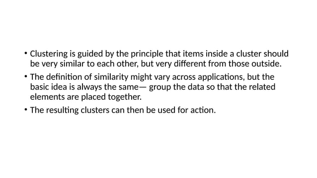 K MEANS CLUSTERING - UNSUPERVISED LEARNING | PPT