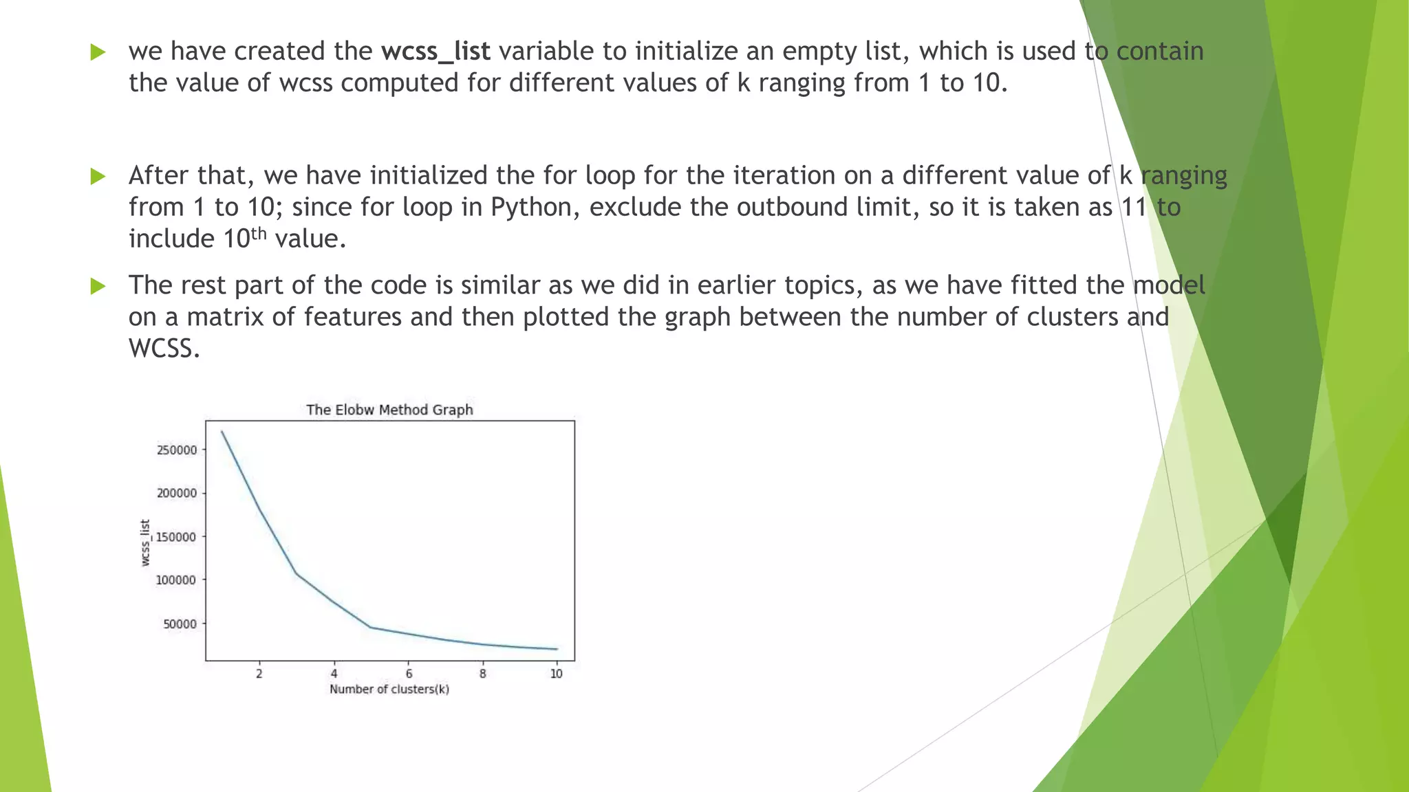 K Means Clustering in ML.pptx | Computing | Technology & Computing
