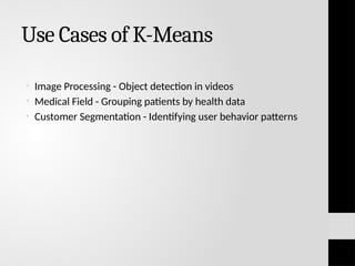 K-Means Clustering , a Unsupervised learning technique.pptx