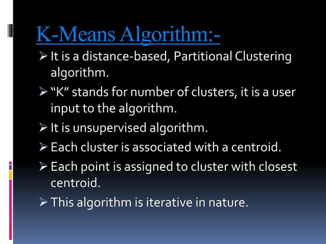 K Means Clustring Jax Ppt