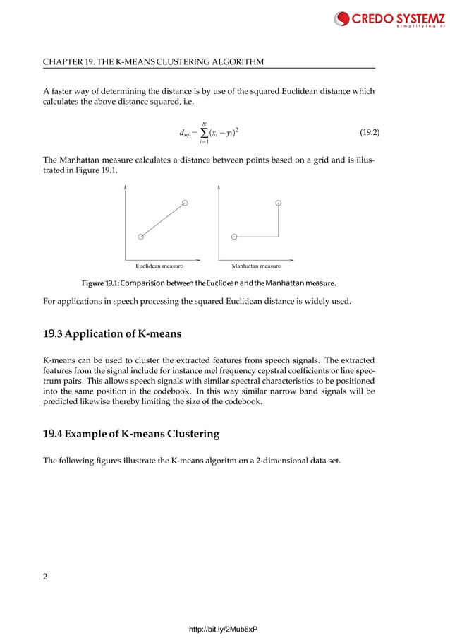 K Means Clustering Algorithm With Matlab Source Code Pdf Physics