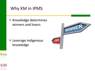 Innovative approaches of knowledge management in agriculture ...