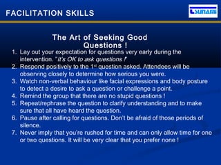 KM Facilitation training | PPT