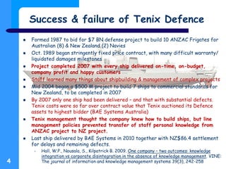 Knowledge Generation, Use and Management in Sustainable Infrastructure ...