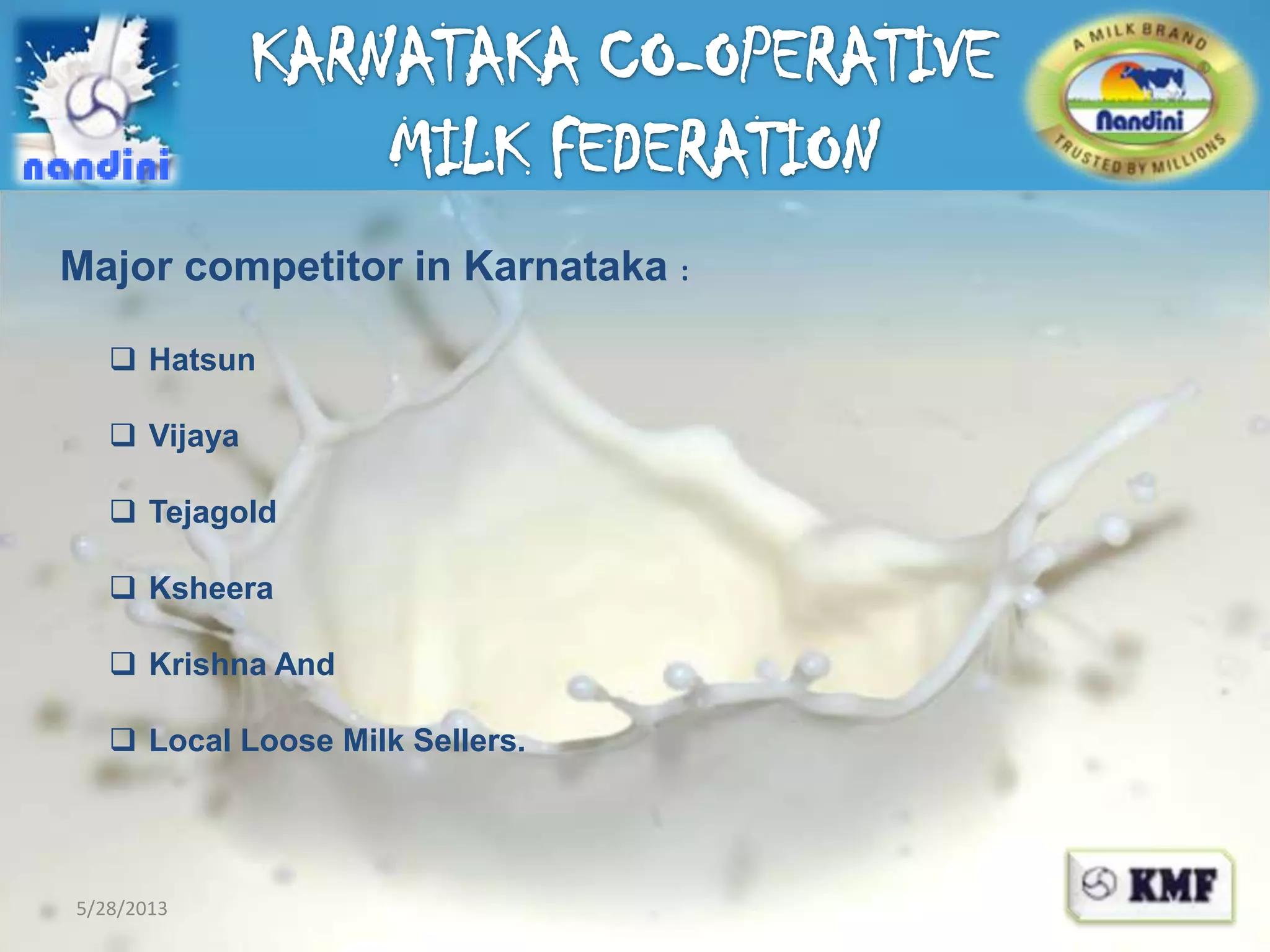 Kmf distribution ppt | PPTX