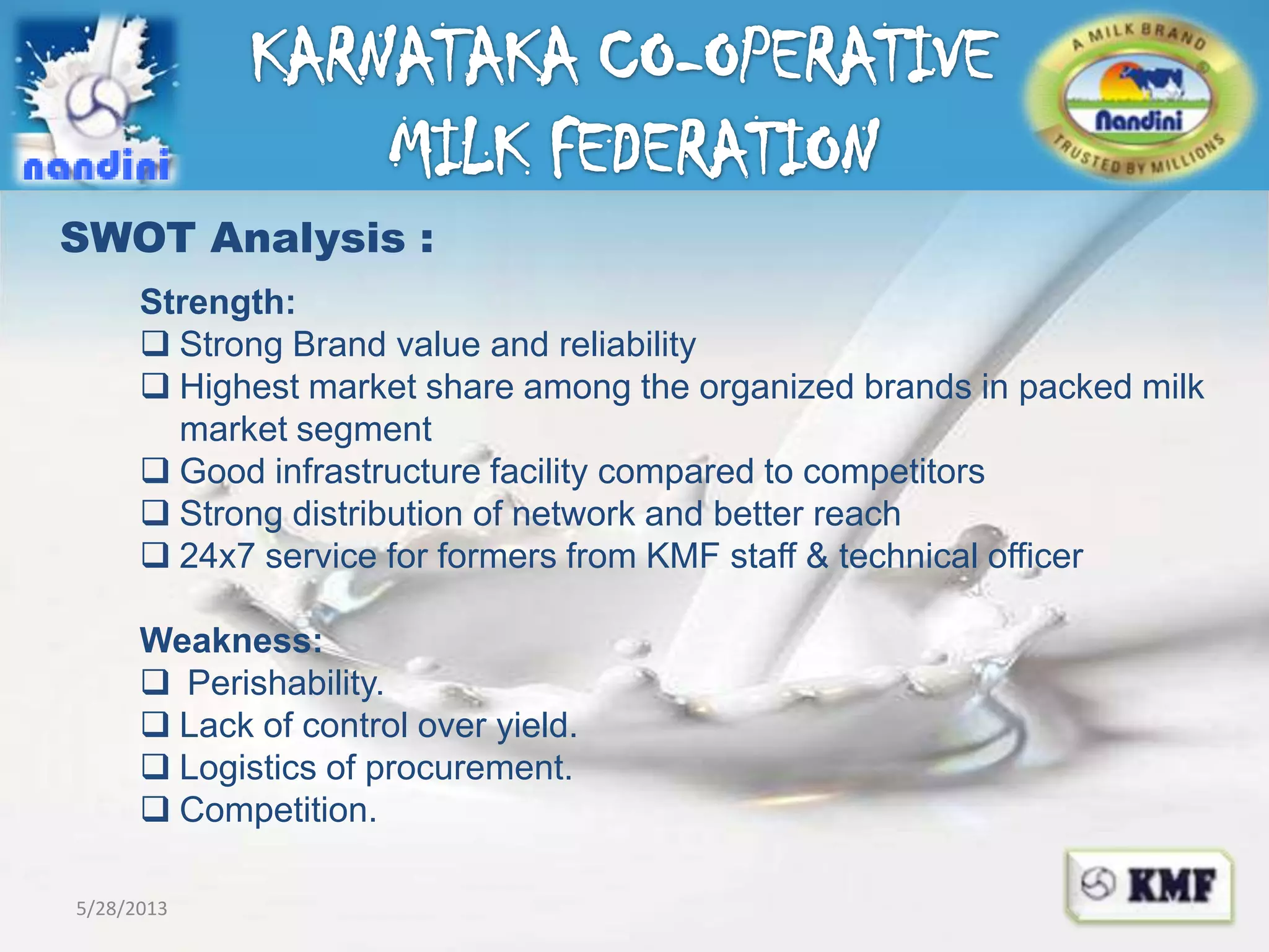 Kmf distribution ppt | PPTX