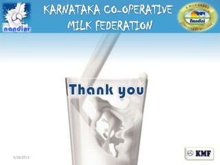 Kmf distribution ppt | PPTX