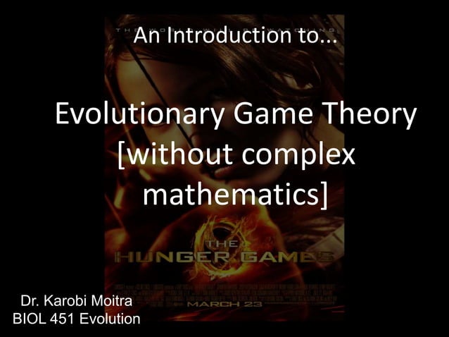 Evolutionary Game Theory | PPTX | Board Games and Puzzles | Games and ...